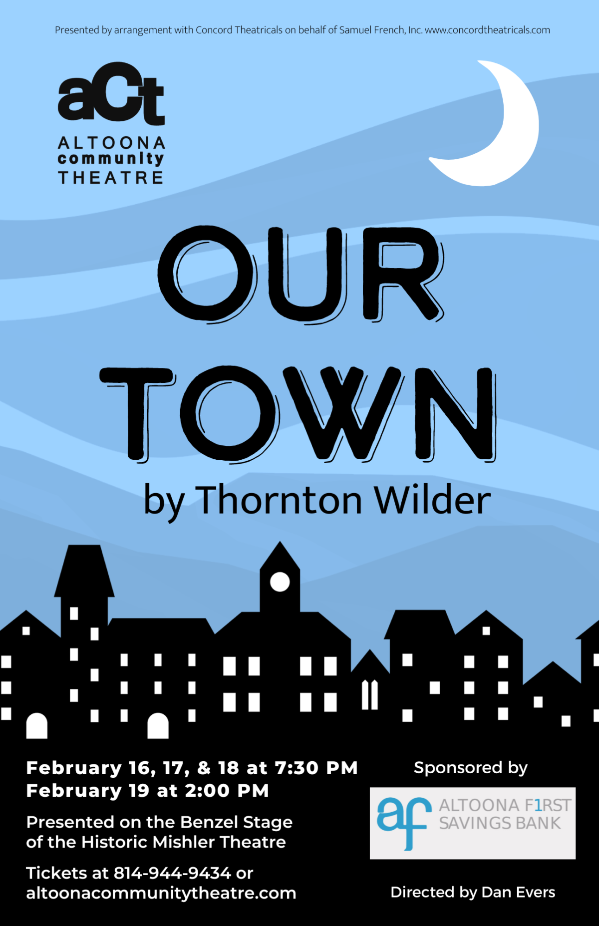 ACT Mainstage Shows - Altoona Community Theatre